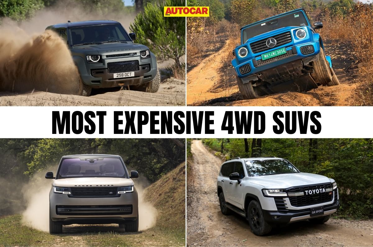 Top five most expensive 4WD SUVs in India | Autocar India
